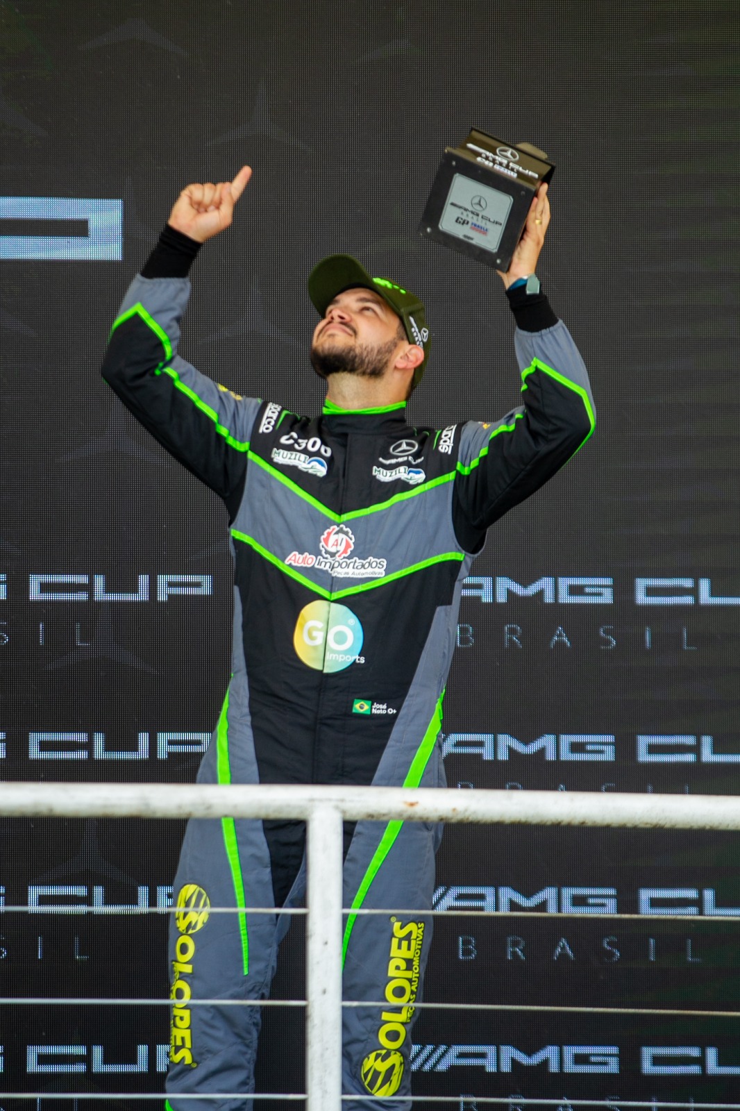 AMG Cup: Escalada e pódios marcam estreia de José Neto